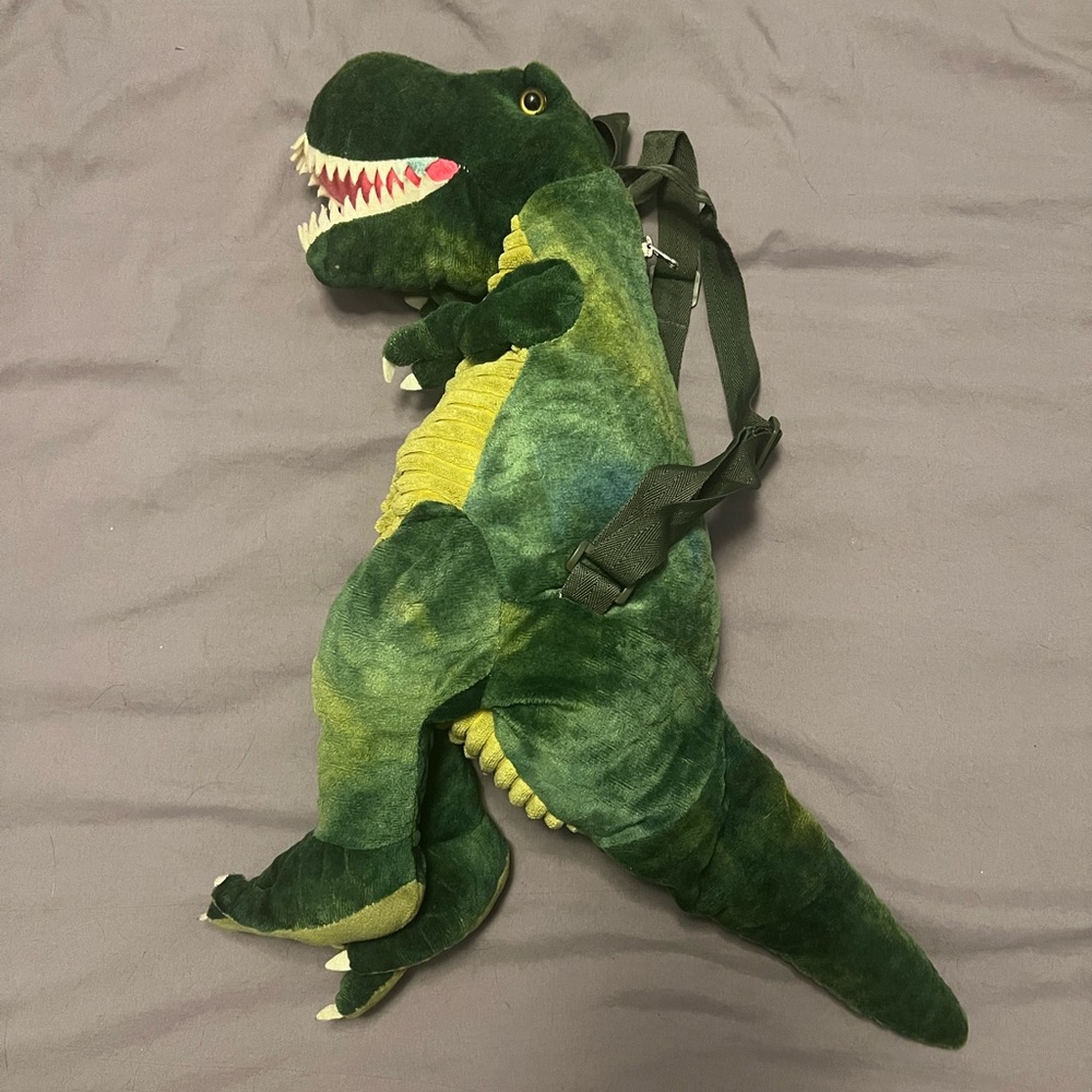 Vintage T-Rex Backpack Purse - Gem